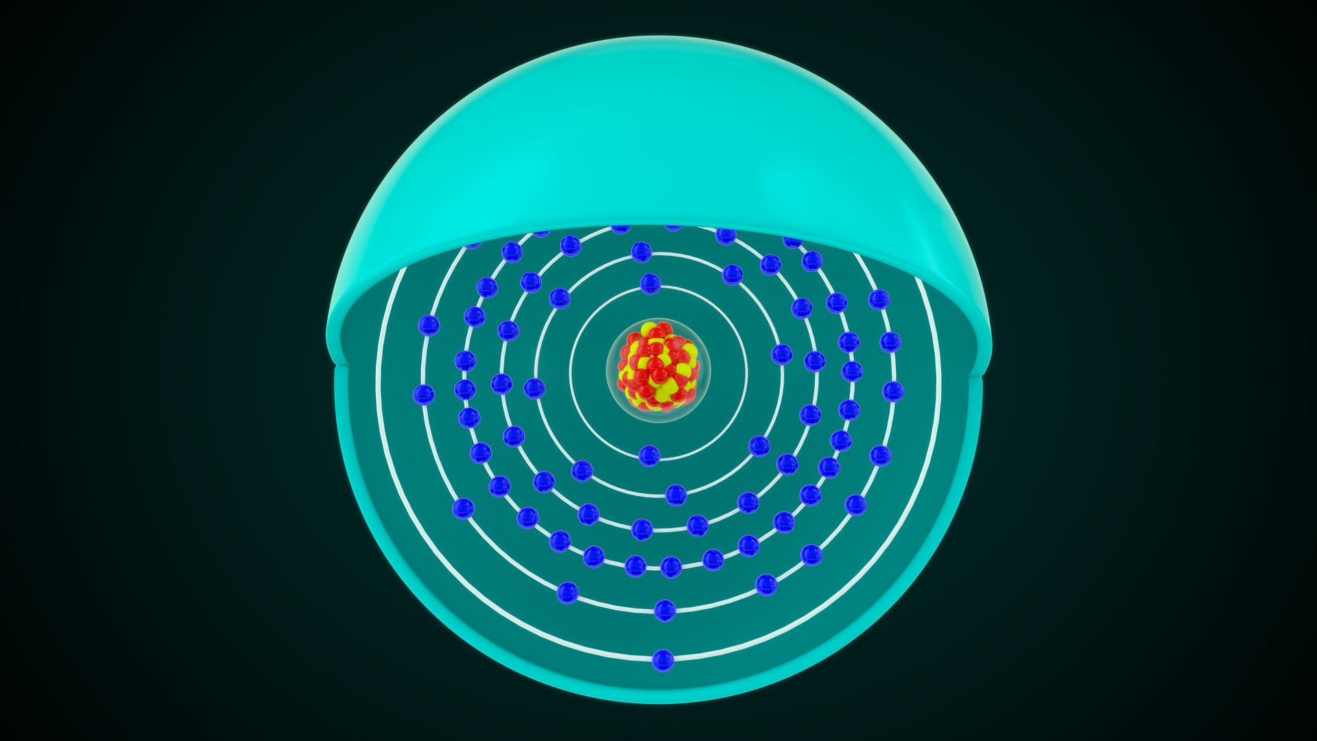 3D Mercury Chemical Element Model - TurboSquid 2138506