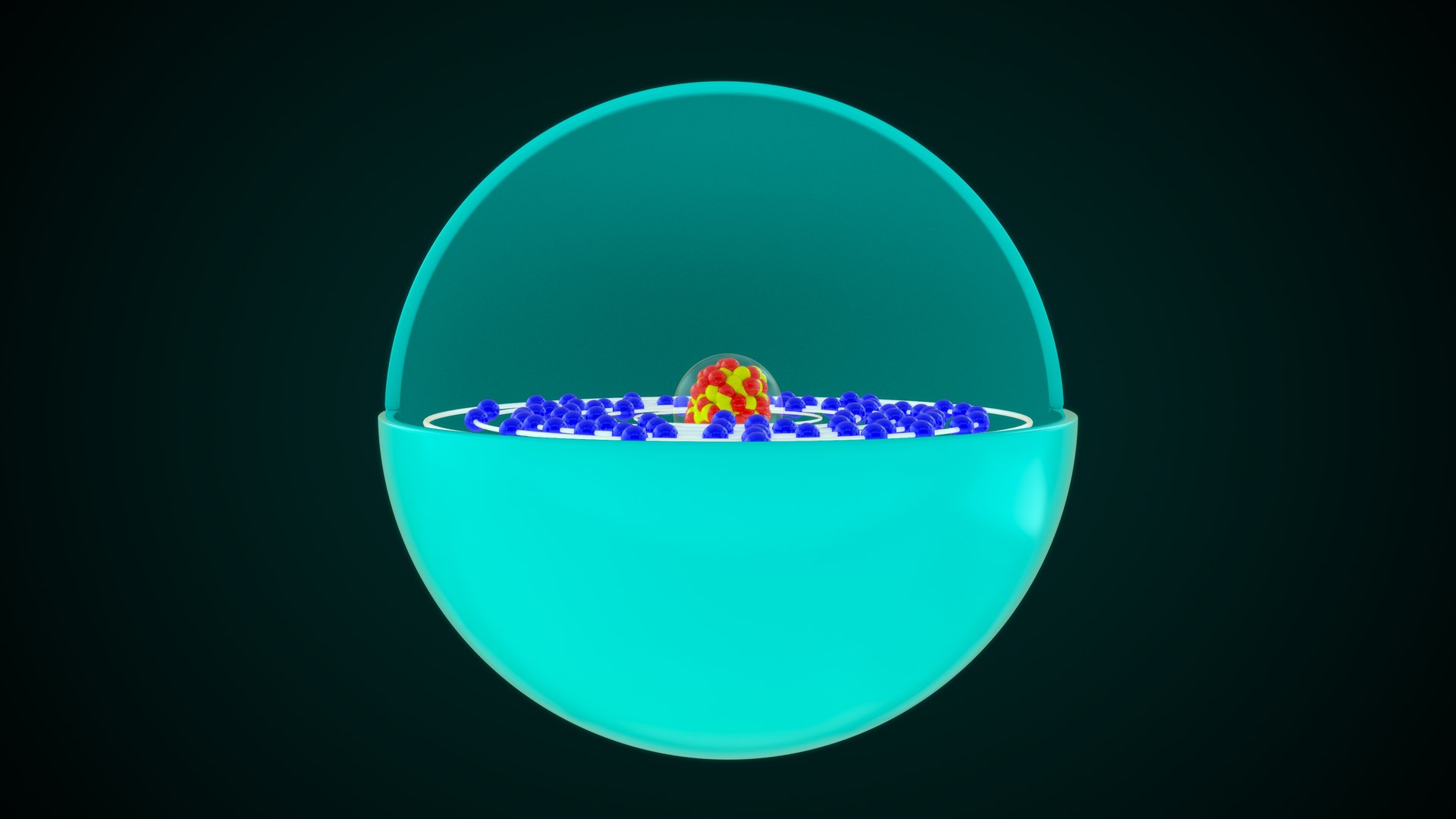 3D Mercury Chemical Element Model - TurboSquid 2138506