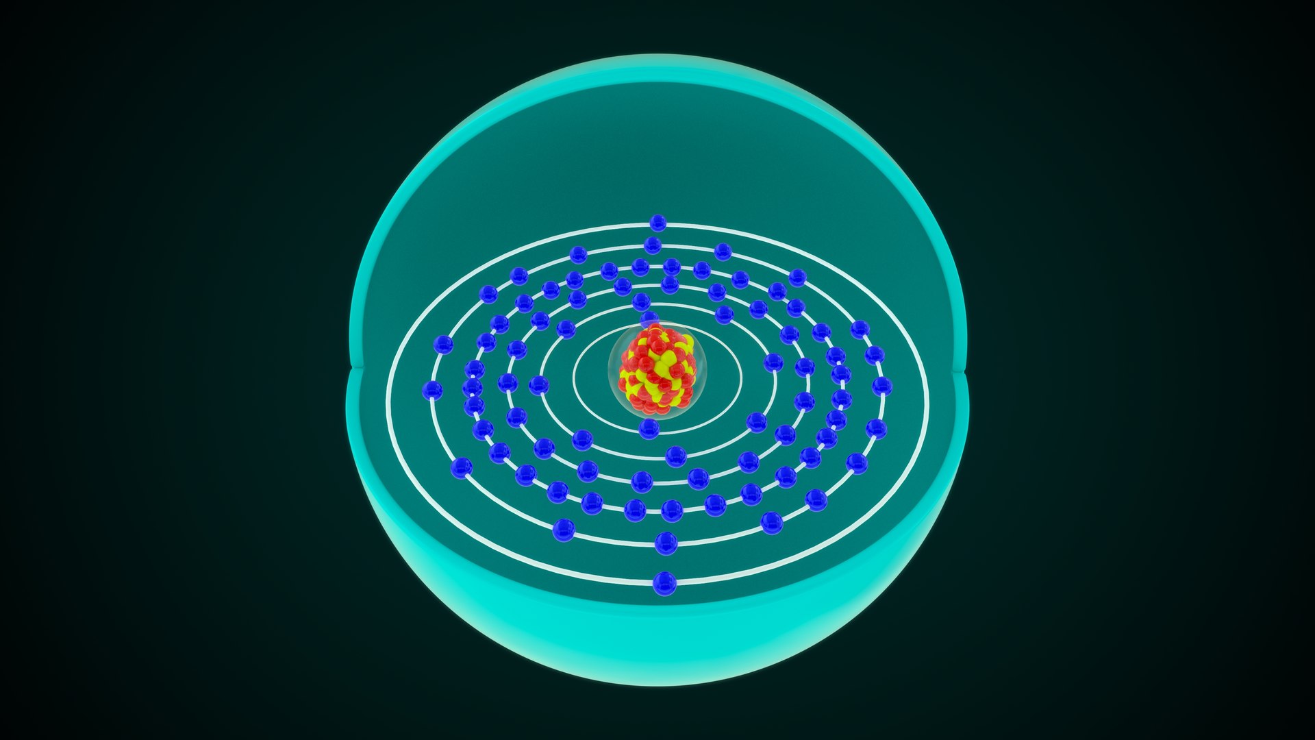 3D Mercury Chemical Element Model - TurboSquid 2138506