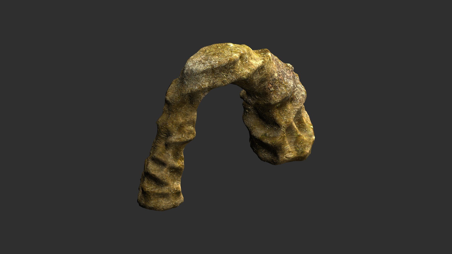 Free Small Arch - Lichen 3D Model - TurboSquid 1987732