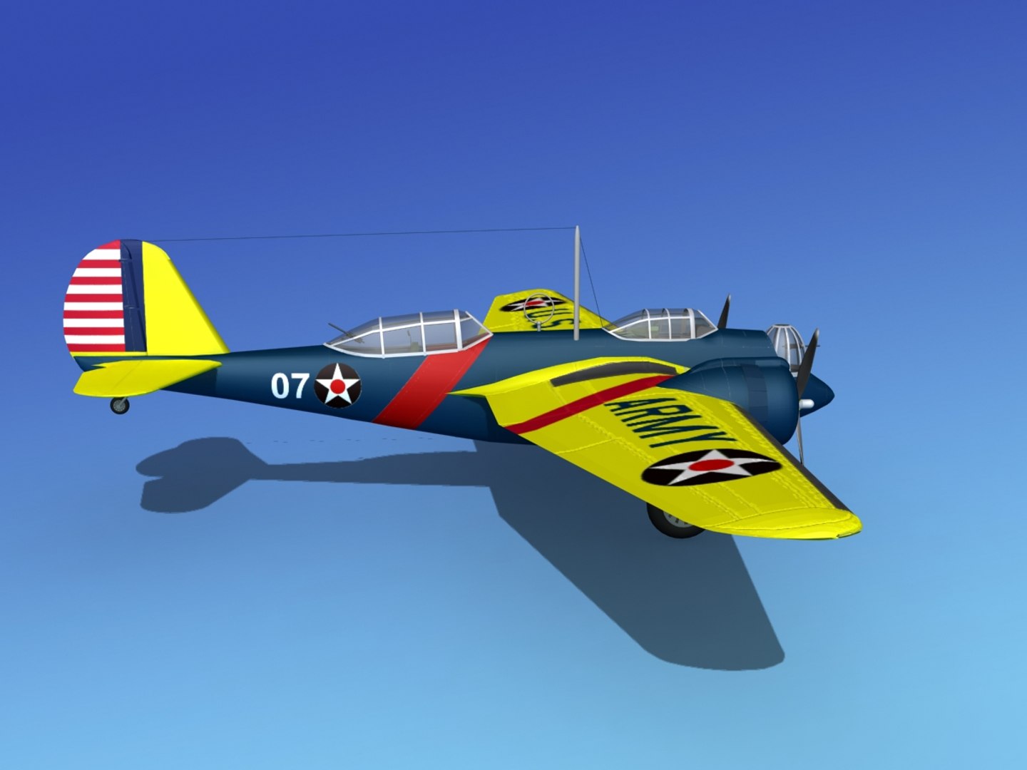 3d Propellers Martin B-10 Bomber