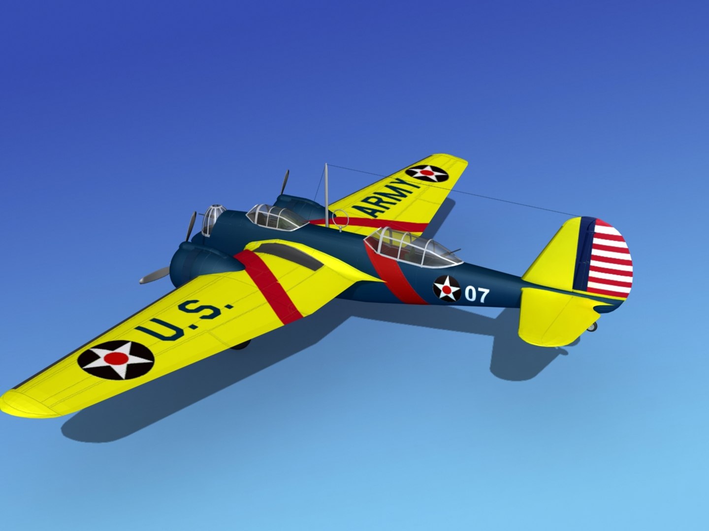 3d Propellers Martin B-10 Bomber