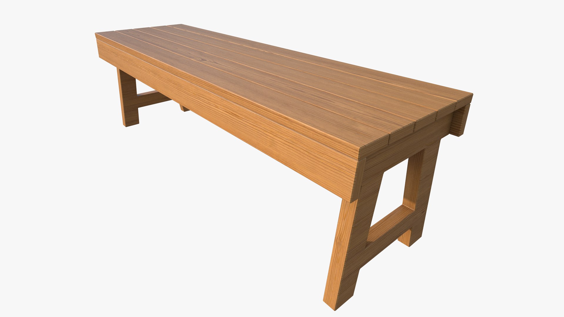 Bench 20 With PBR 4K 8K 3D Model - TurboSquid 1844508