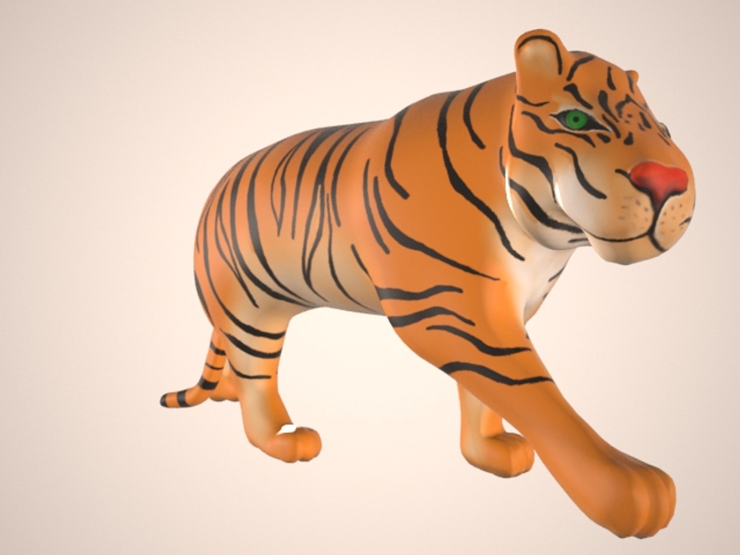 3d Model Tiger