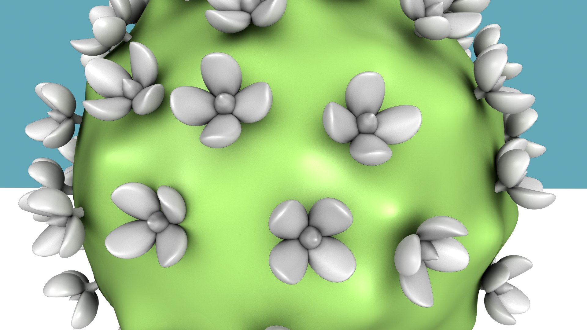 3D Virus - TurboSquid 1820353