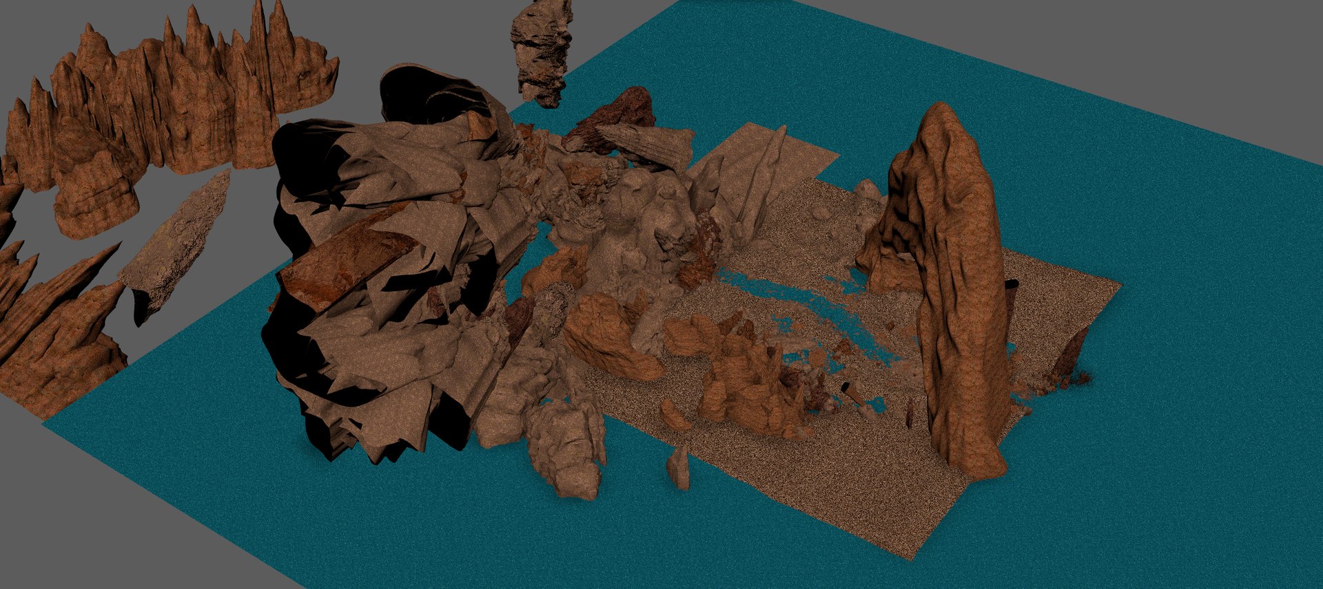 Fantasy Cabin Cave Environment 3D Model - TurboSquid 2159026