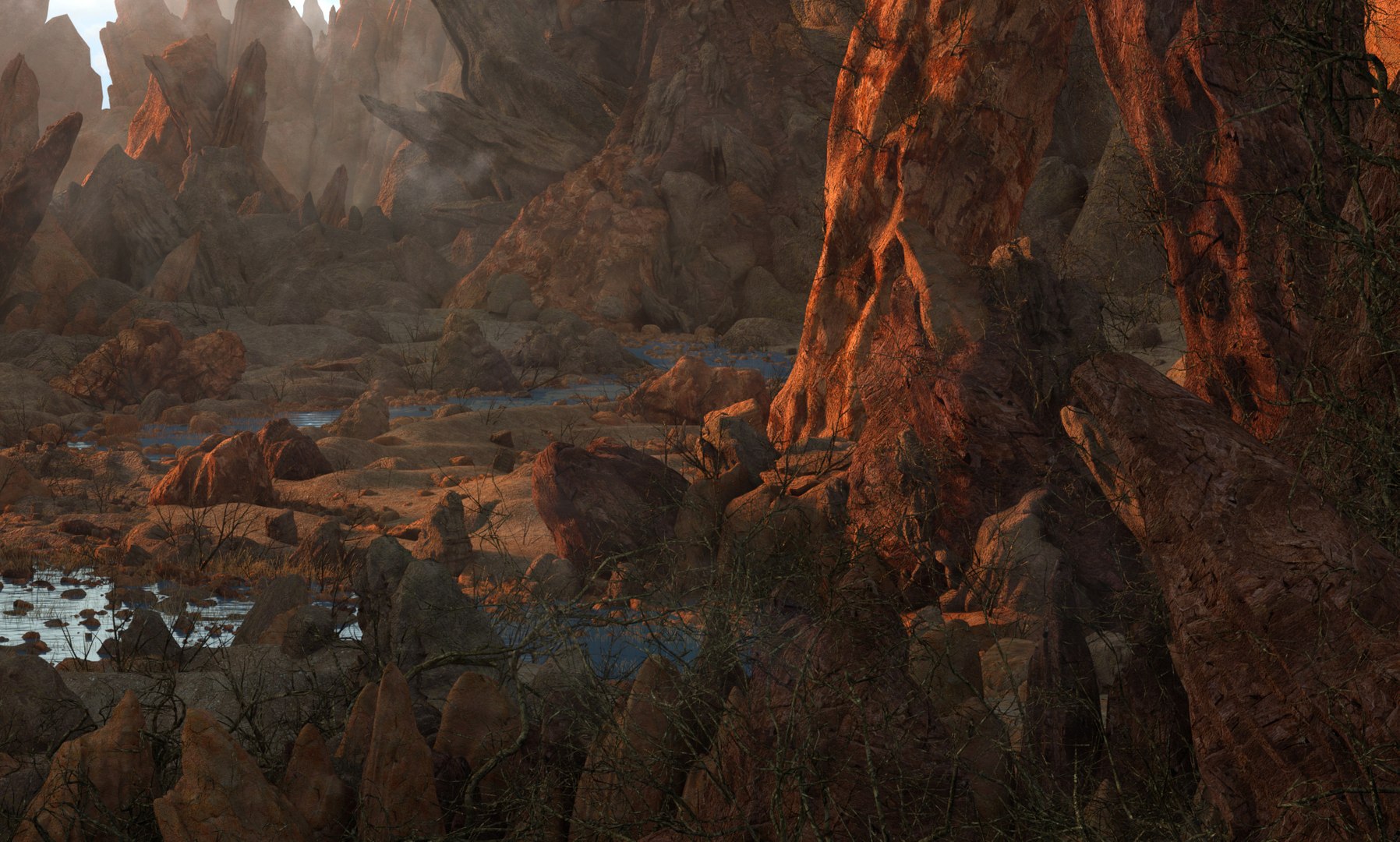 Fantasy Cabin Cave Environment 3D Model - TurboSquid 2159026