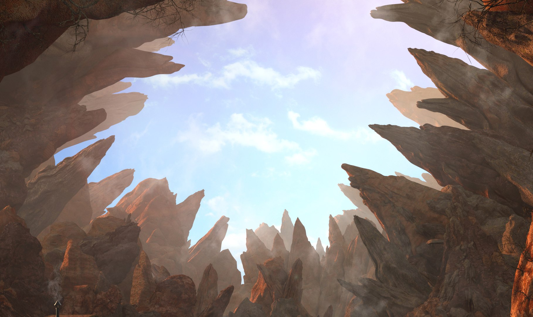 Fantasy Cabin Cave Environment 3D Model - TurboSquid 2159026
