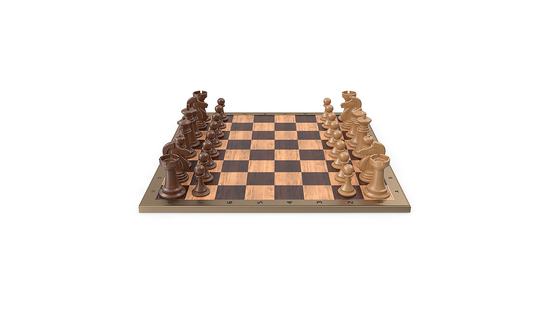 Chessboard 3D - TurboSquid 2170432