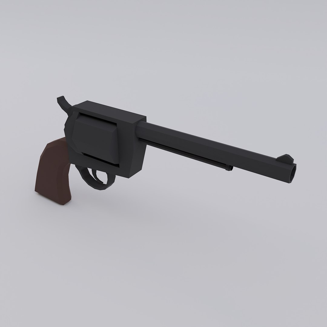 Colt Single Action Army Revolver 3D Model - TurboSquid 1992396