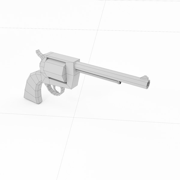 modelo 3d Revólver Colt Single Action Army - TurboSquid 1992396