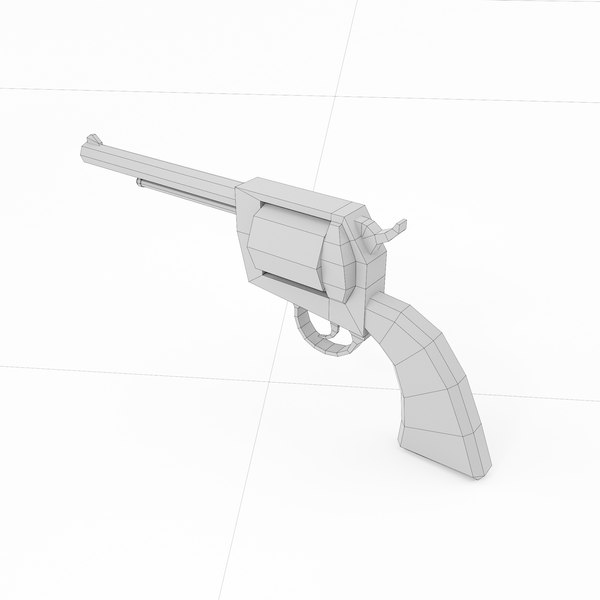 modelo 3d Revólver Colt Single Action Army - TurboSquid 1992396