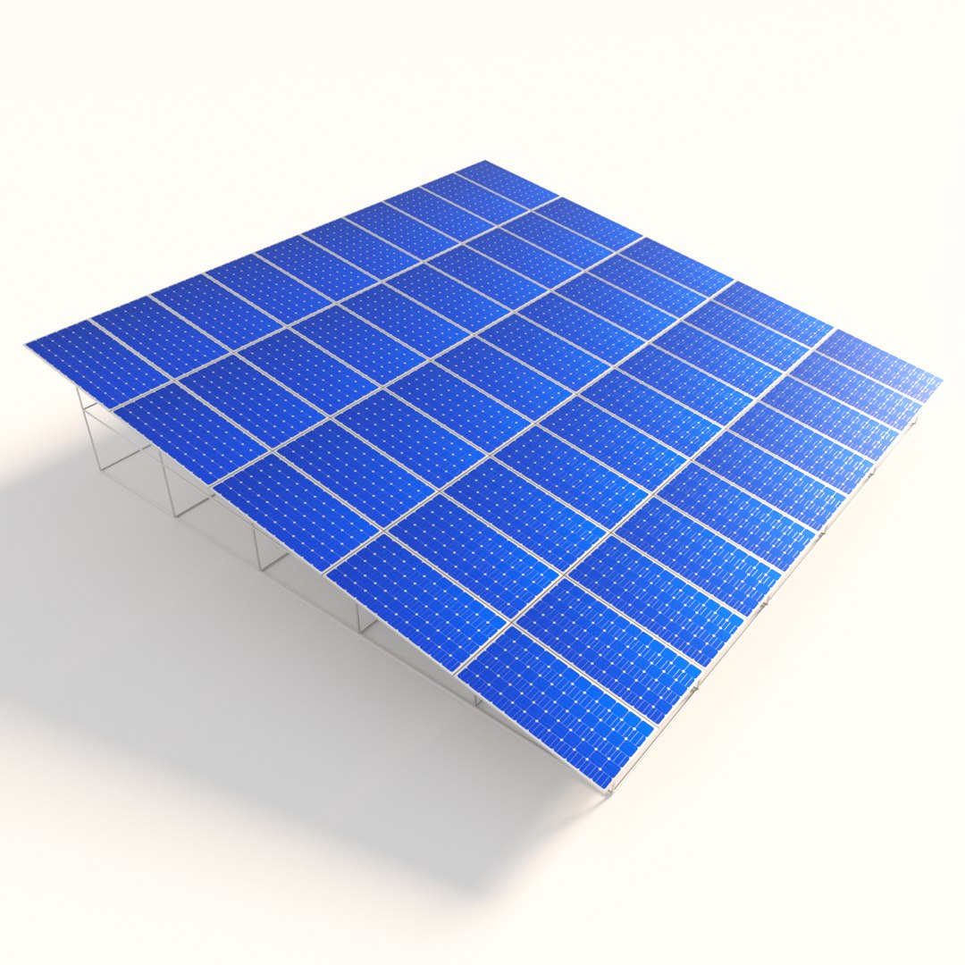 3D Model Solar Panel - TurboSquid 2185573