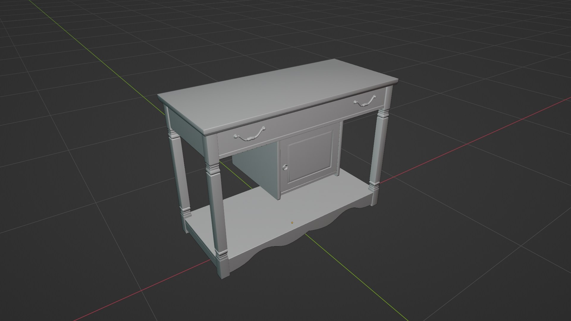 Free Old Rustic Stand Model - TurboSquid 1937956
