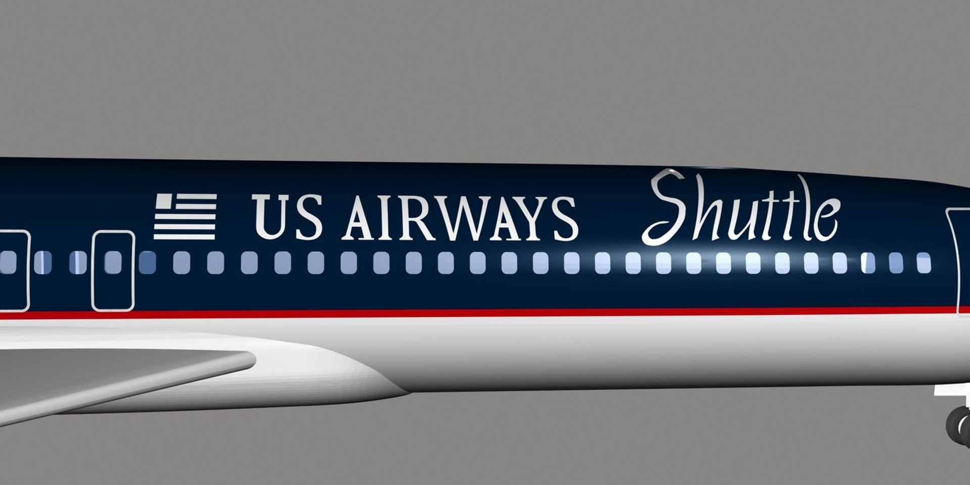 Free Airways 727 3D - TurboSquid 1470984