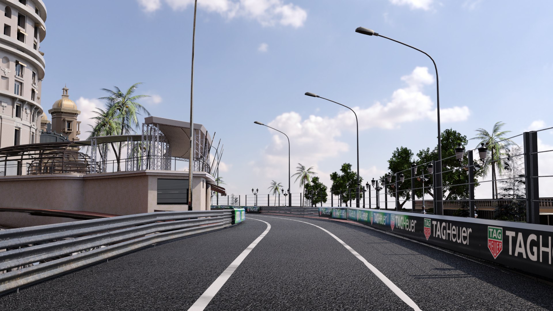 F1 Monaco Track 3D Model - TurboSquid 2275216