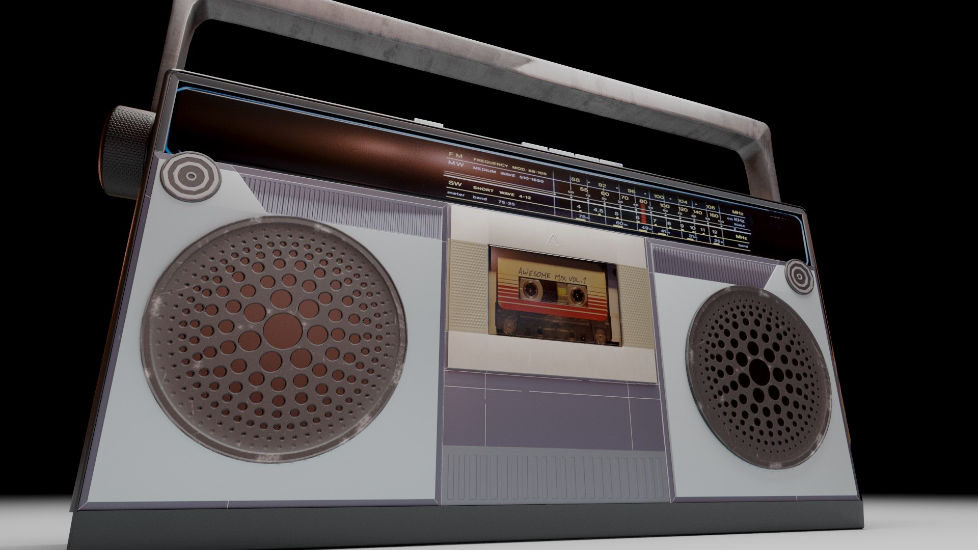 3D Casette Player, BoomBox - TurboSquid 1862839