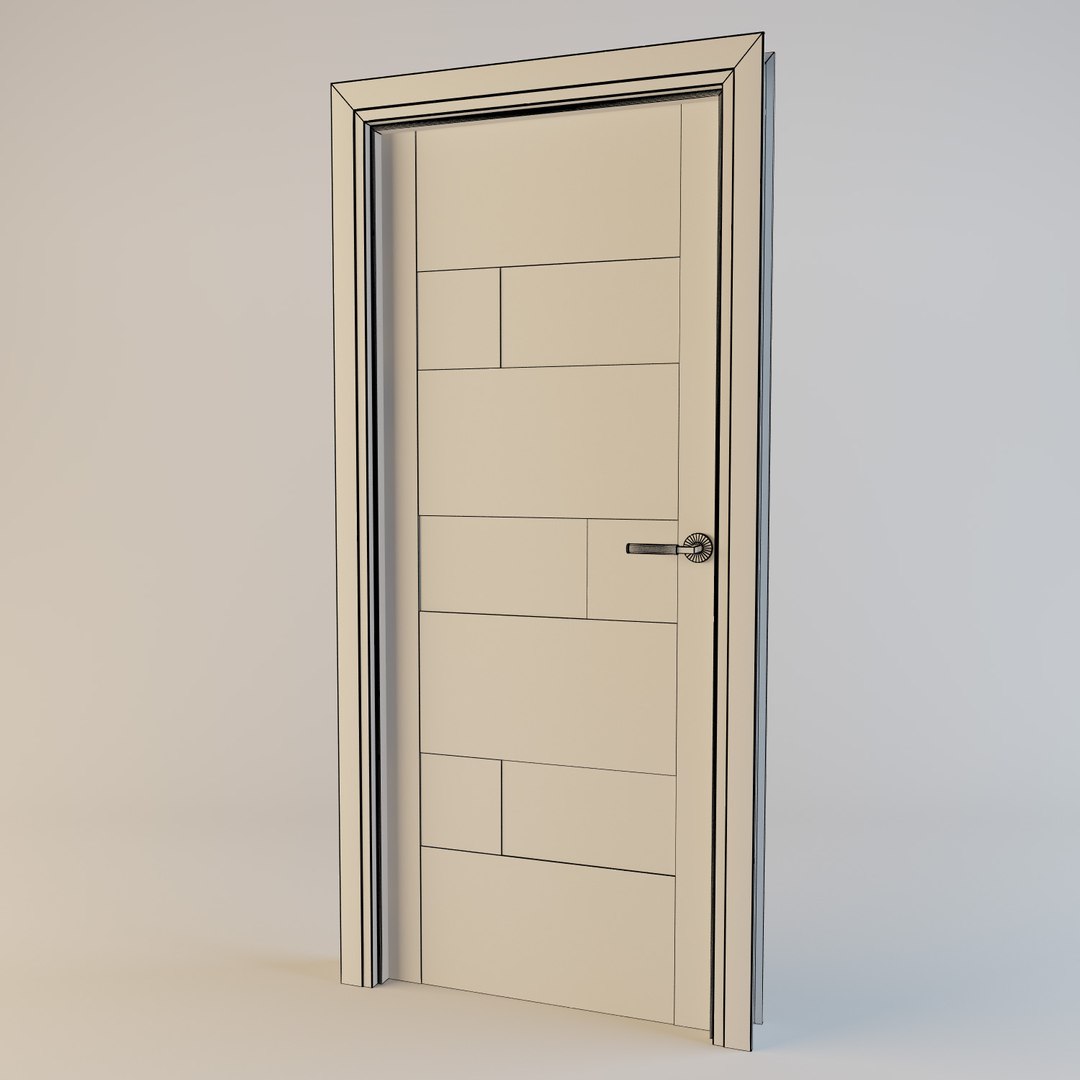 3d Door Model