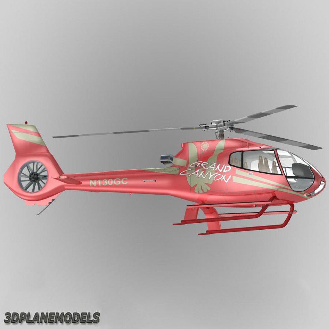 Eurocopter Ec-130 Grand Canyon 3d Model