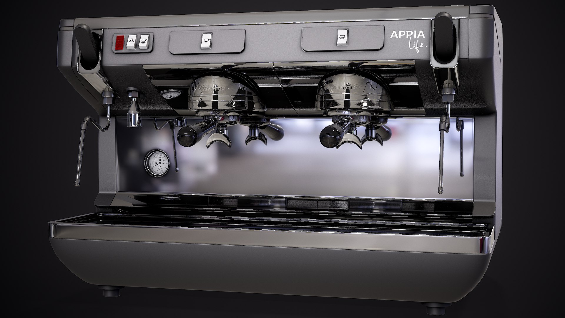 3D coffee machine appia model - TurboSquid 1682281