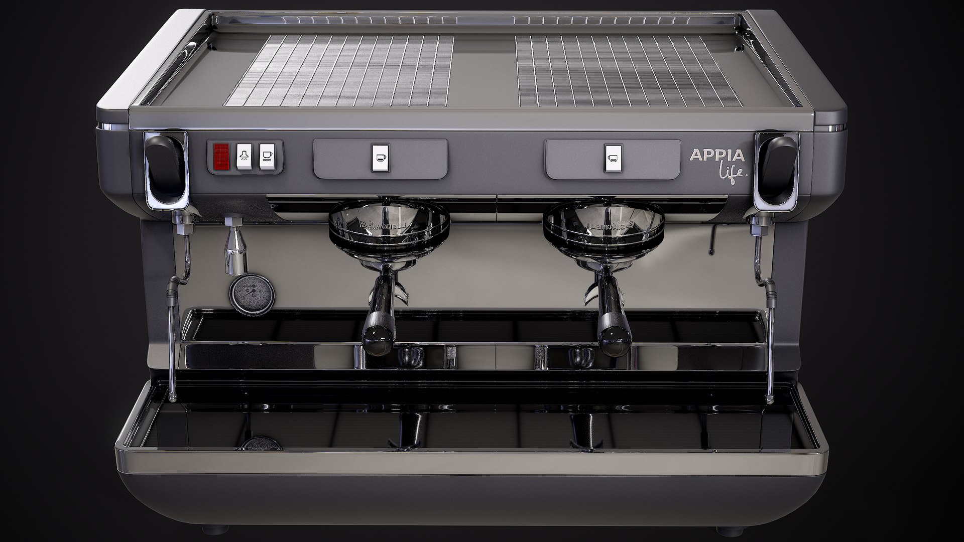 3D Coffee Machine Appia Model - TurboSquid 1682281