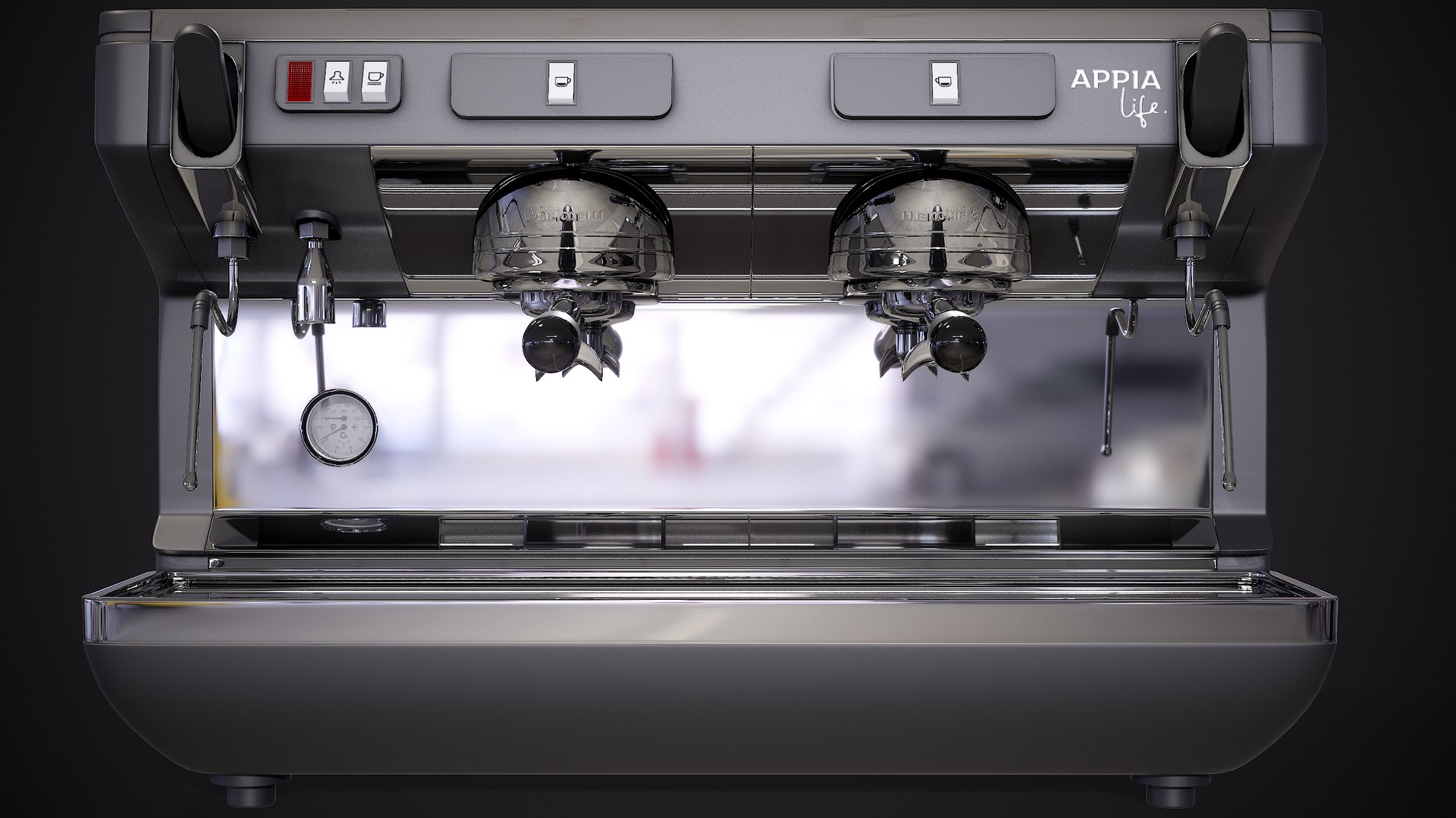 3D Coffee Machine Appia Model - TurboSquid 1682281