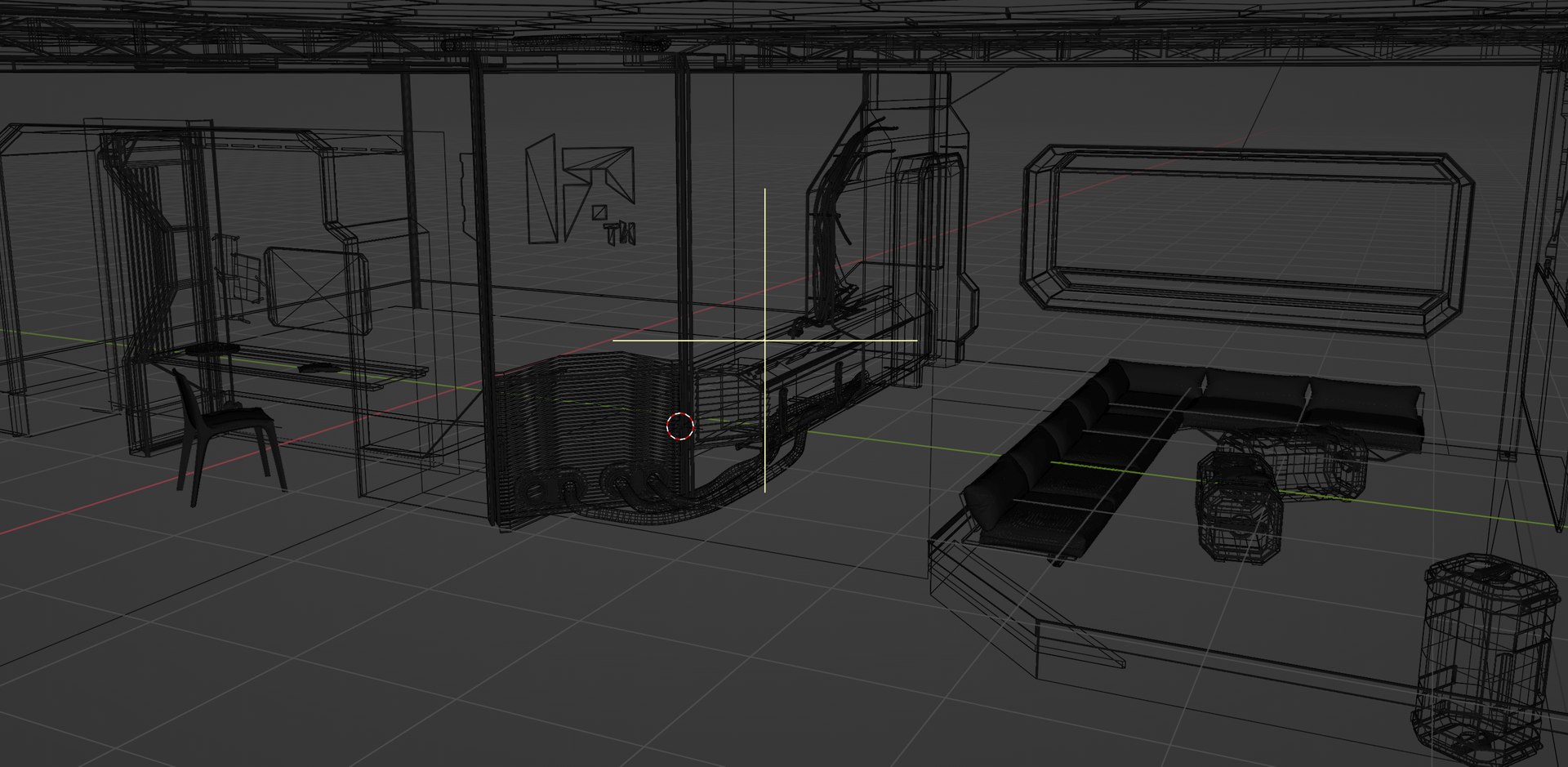 Cyberpunk Apartment Scene V12 3D Model - TurboSquid 2034913