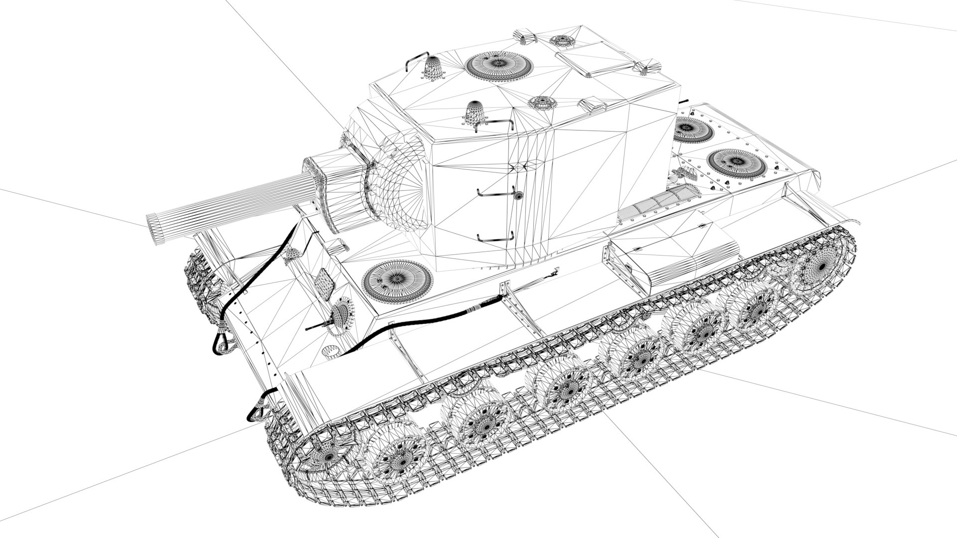 Detailed KV2 Russian Tank 3D - TurboSquid 1881084