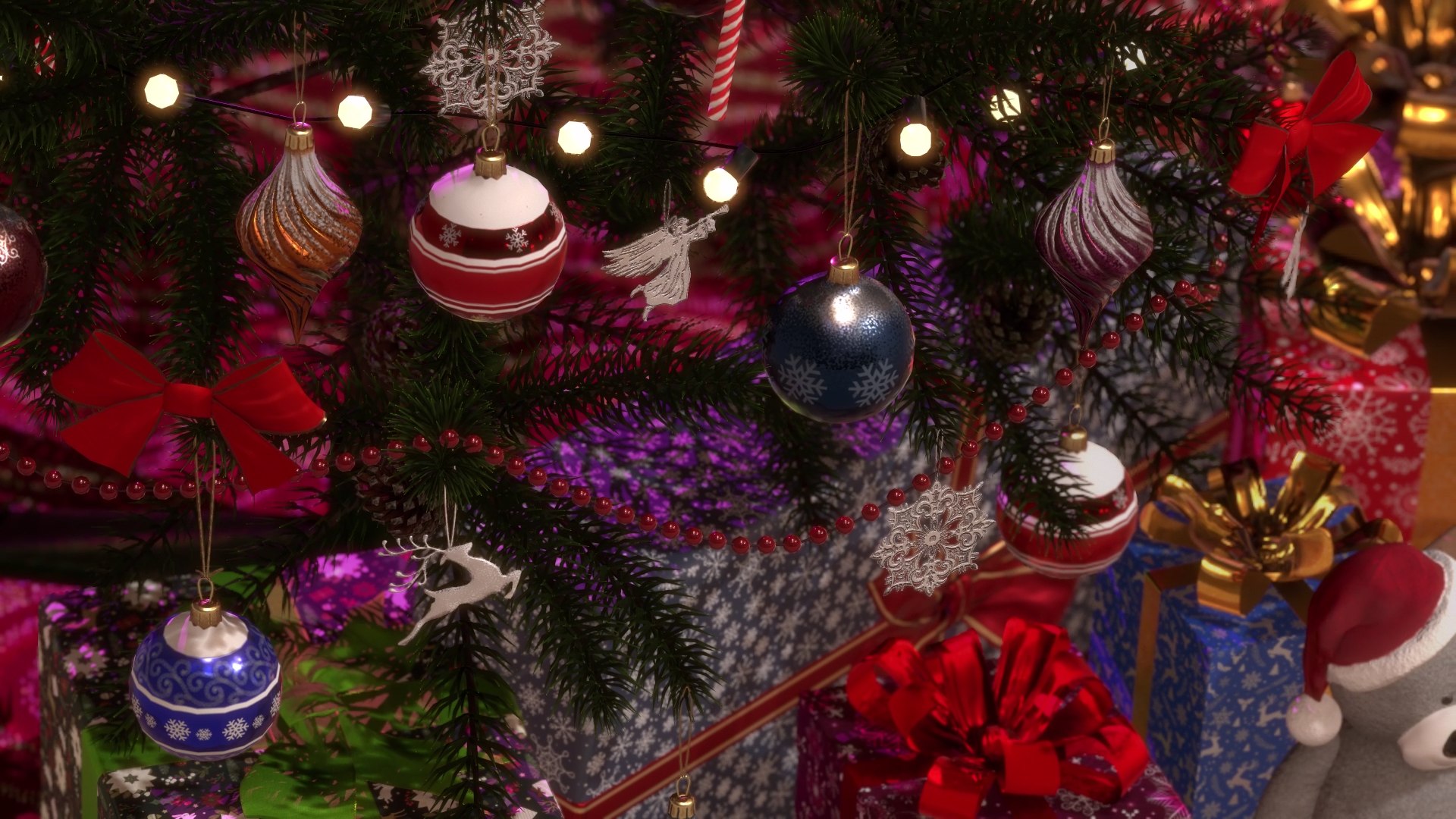 Xmas Tree Collection Vol 1 3D model - TurboSquid 2145104