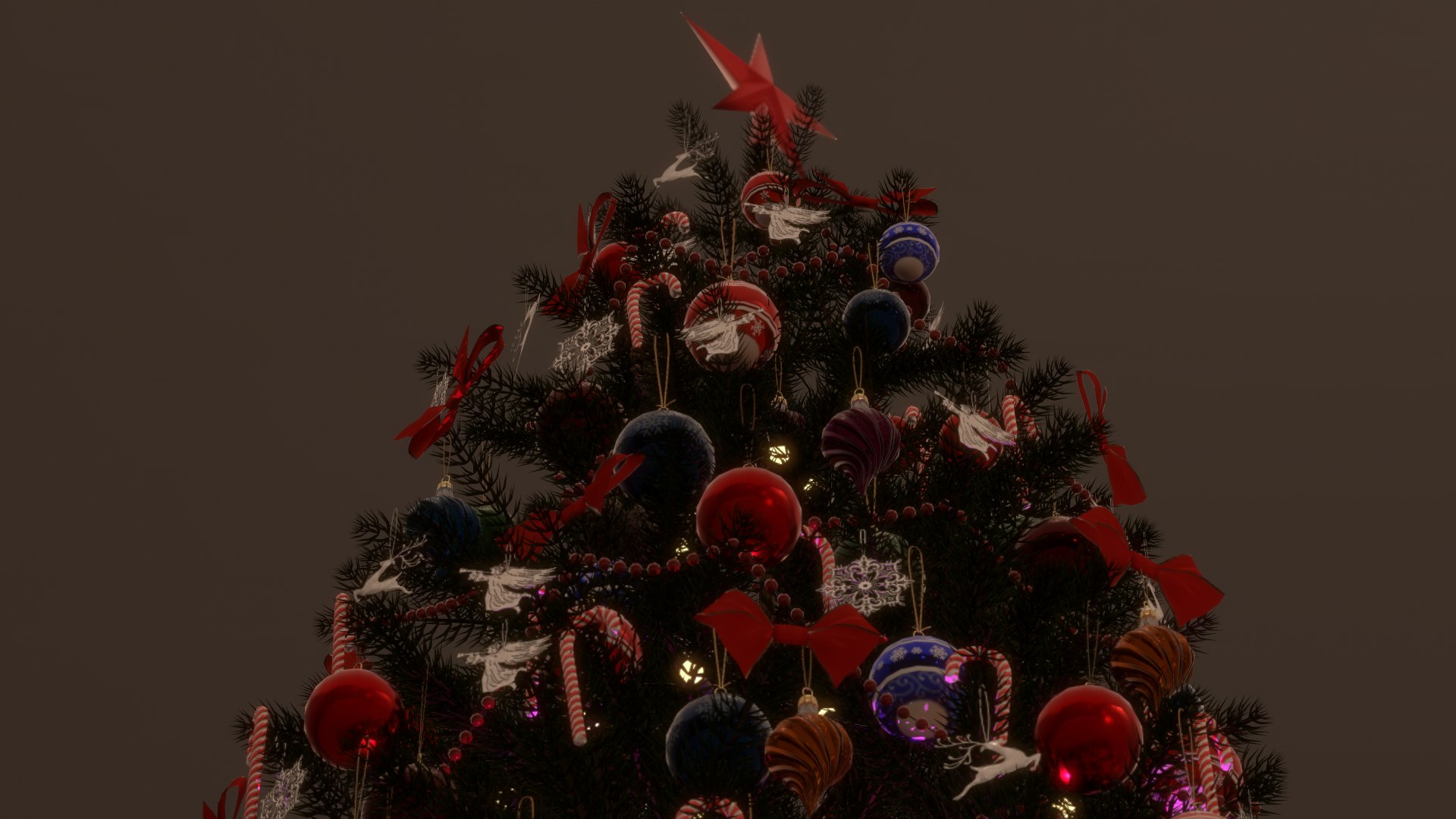 Xmas Tree Collection Vol 1 3D model - TurboSquid 2145104