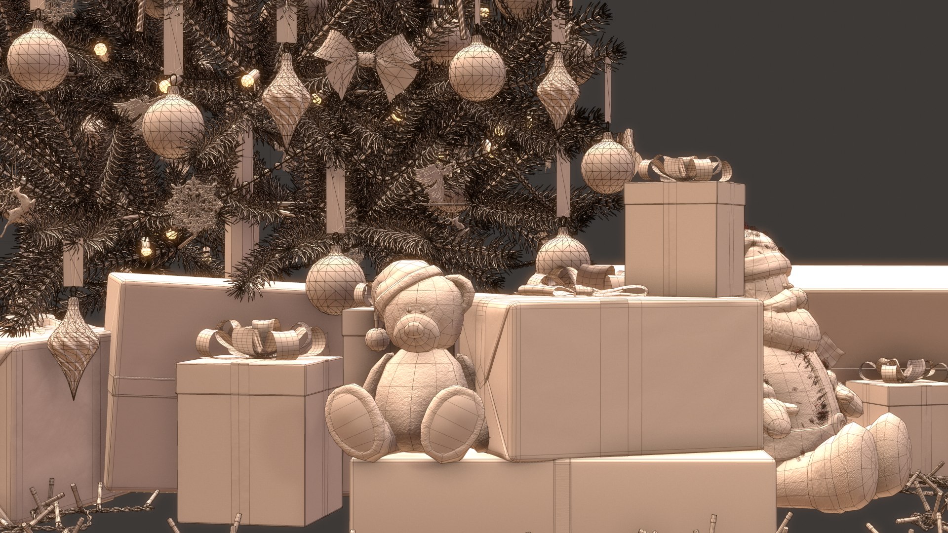 Xmas Tree Collection Vol 1 3D model - TurboSquid 2145104