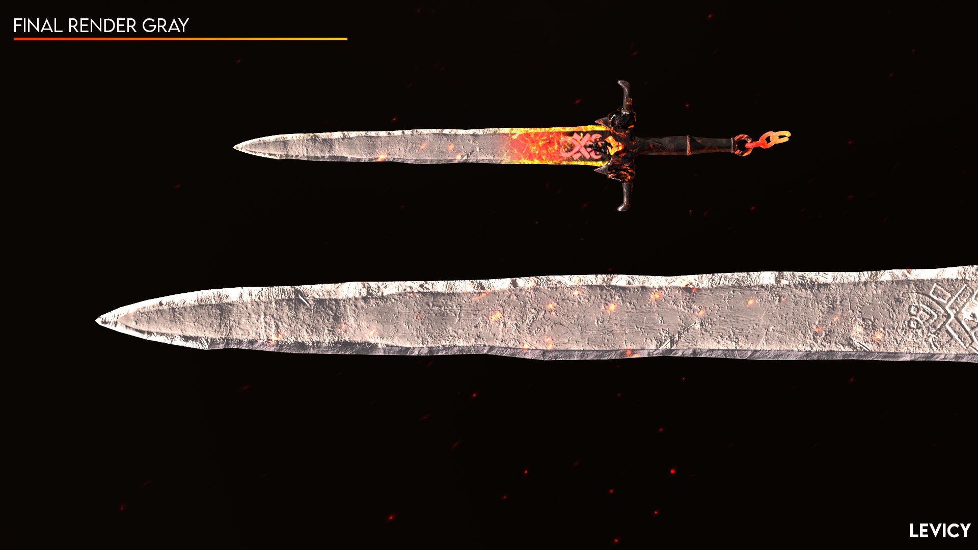 3D Lava Sword Model - TurboSquid 2036168
