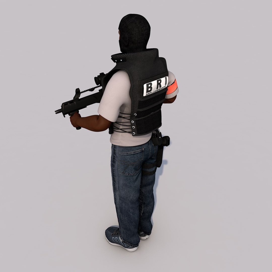 Bri Officer 3D Model - TurboSquid 1272166