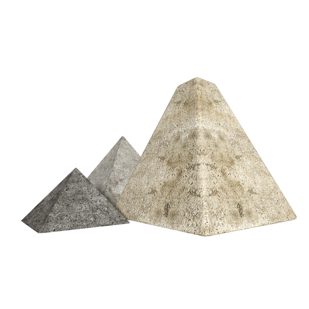 Miniature pyramid decoration model - TurboSquid 1199800