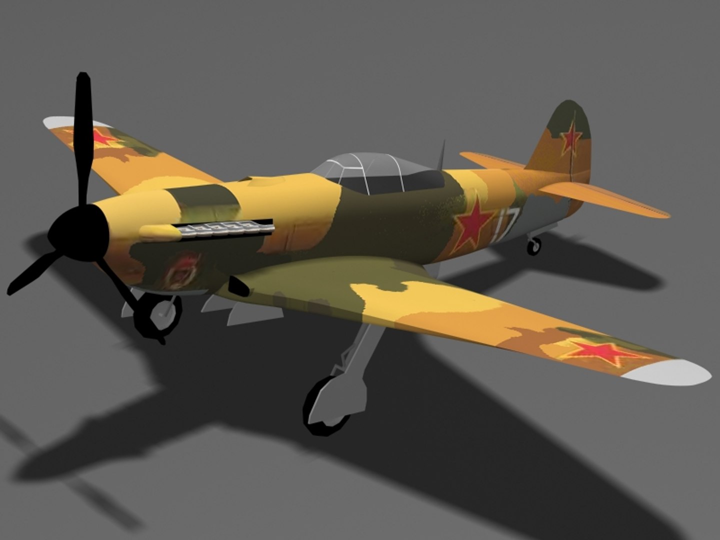 3d Yakovlev Fighter