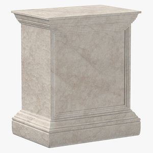 Download Free & Premium Pedestal 3D Models | TurboSquid