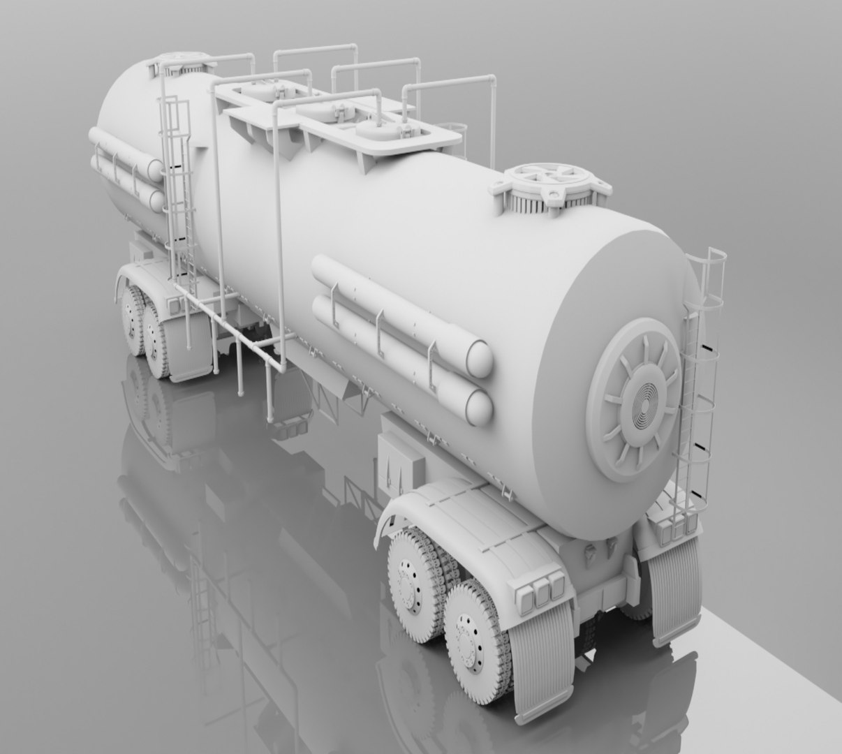 Tanker 3D Model - TurboSquid 1831286