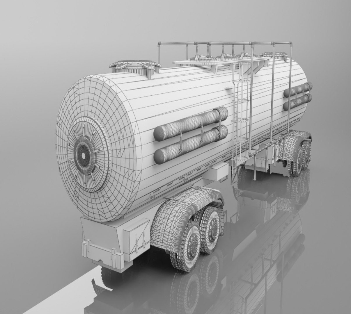 Tanker 3D Model - TurboSquid 1831286