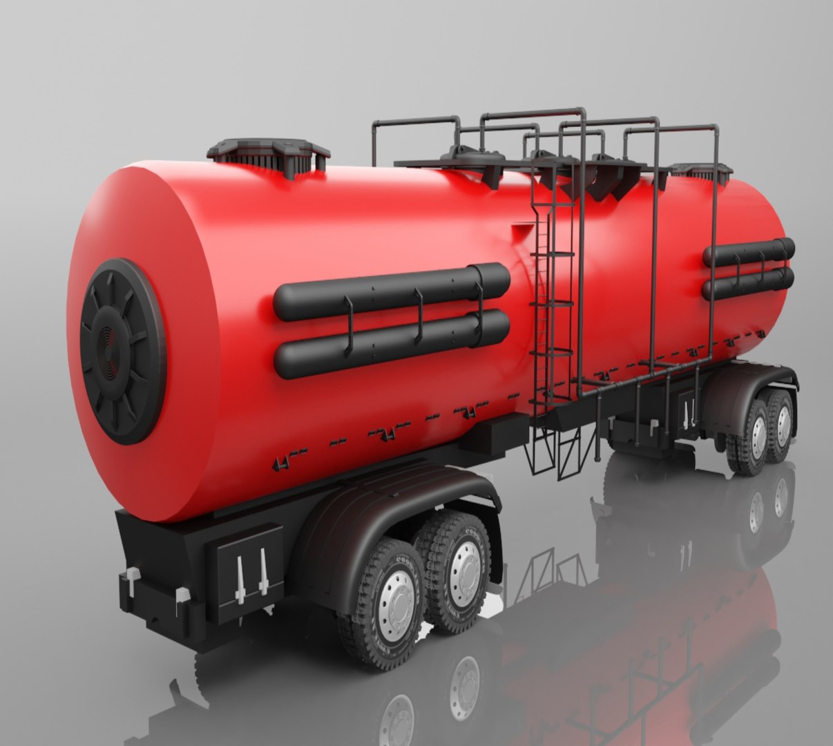 Tanker 3D Model - TurboSquid 1831286