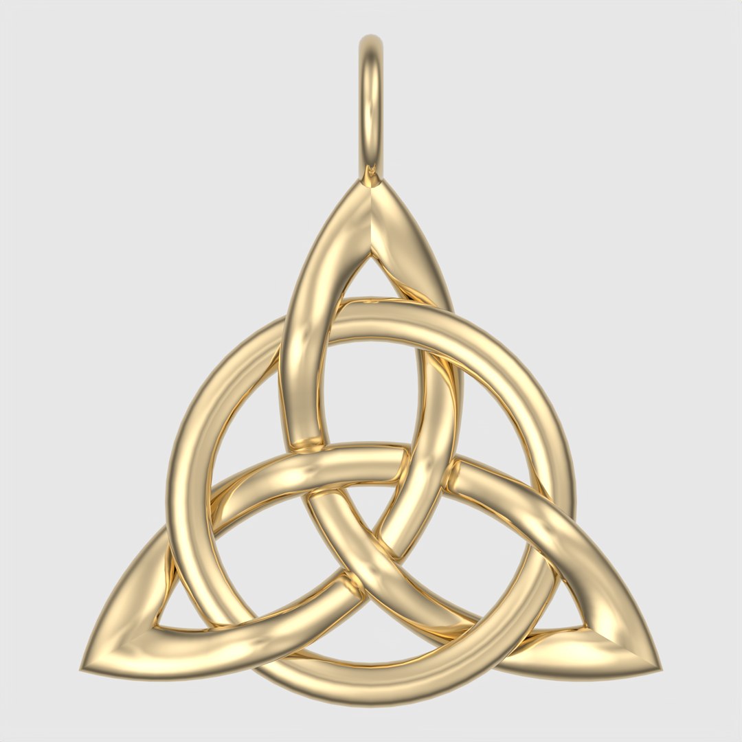 Triskele Pendant With Ancient Slavic Symbolism JDBCo 3D Model ...
