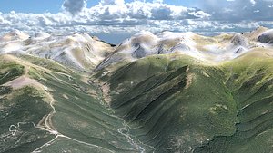 3ds max mountain alps