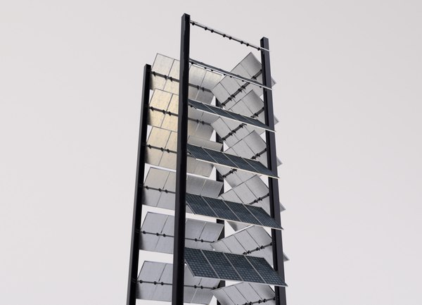 Solar tower version 3 3D - TurboSquid 1734660