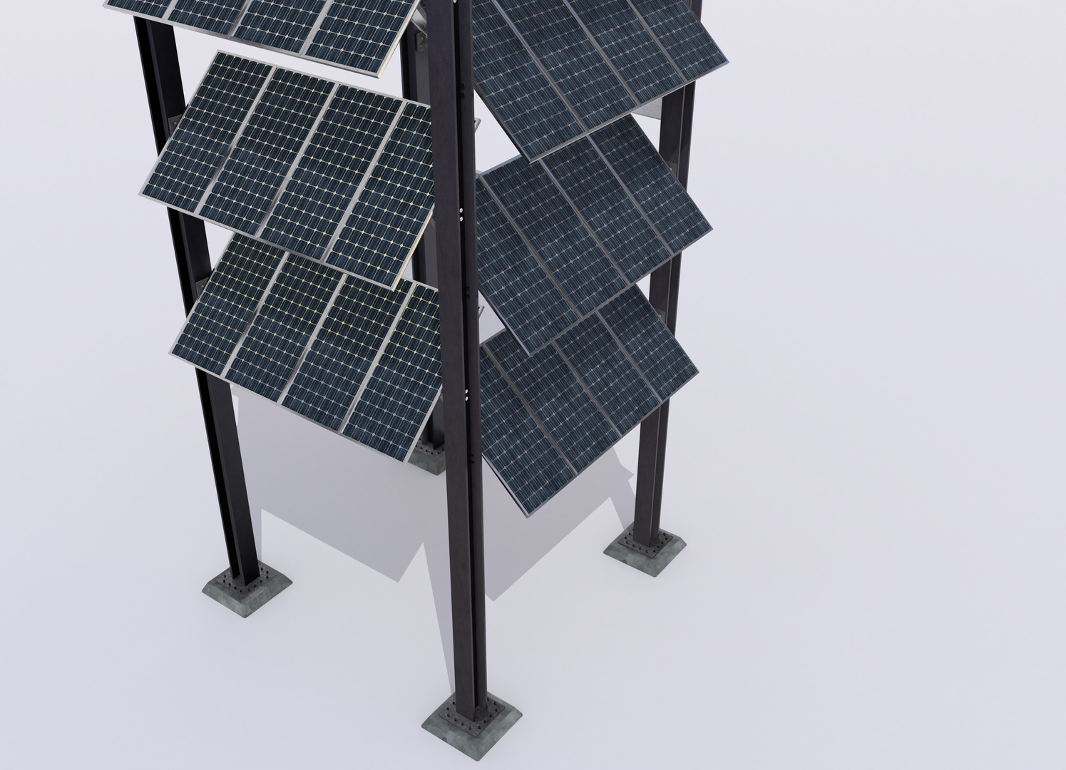 Solar tower version 3 3D - TurboSquid 1734660