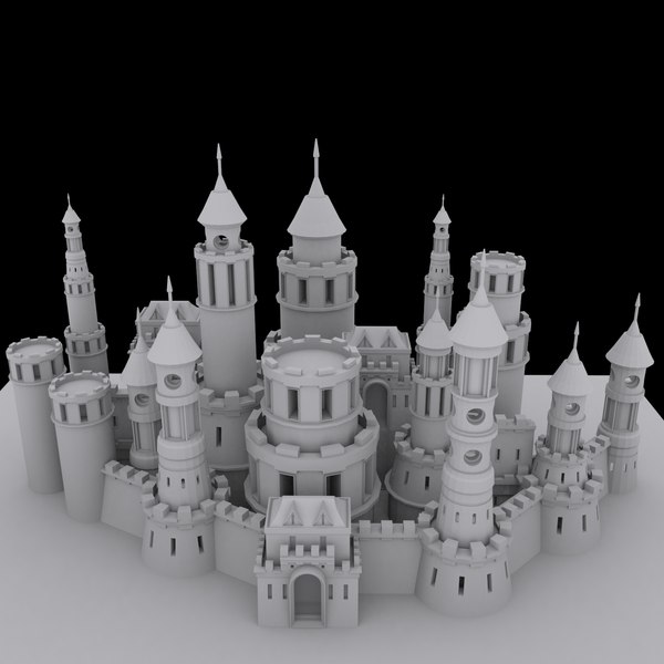 Castle 3D Models for Download | TurboSquid