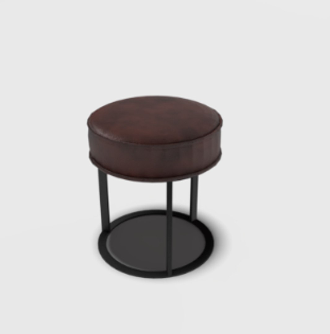 Simple Stool Chair 3D Model - TurboSquid 1275985