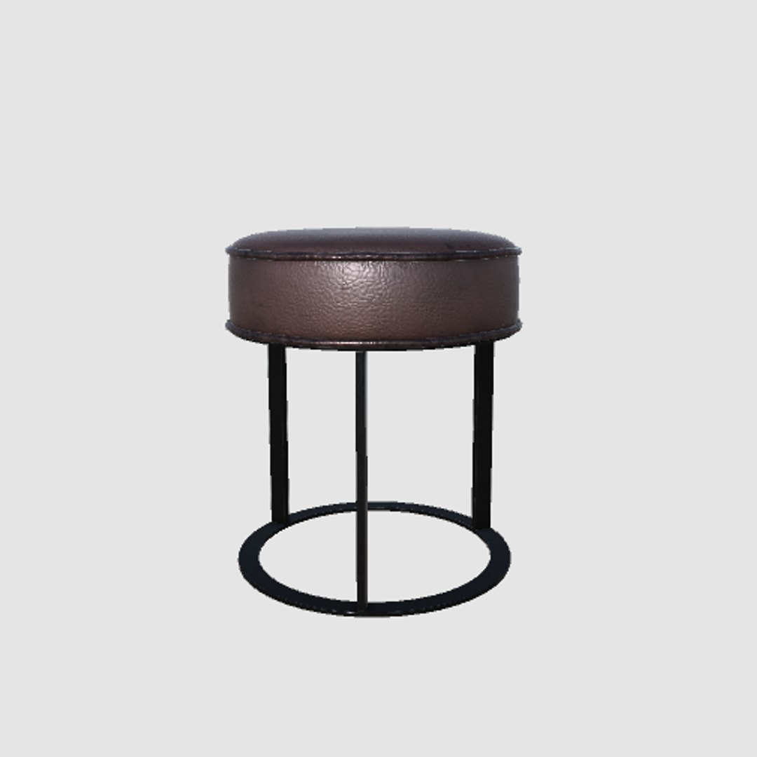 Simple Stool Chair 3D Model - TurboSquid 1275985