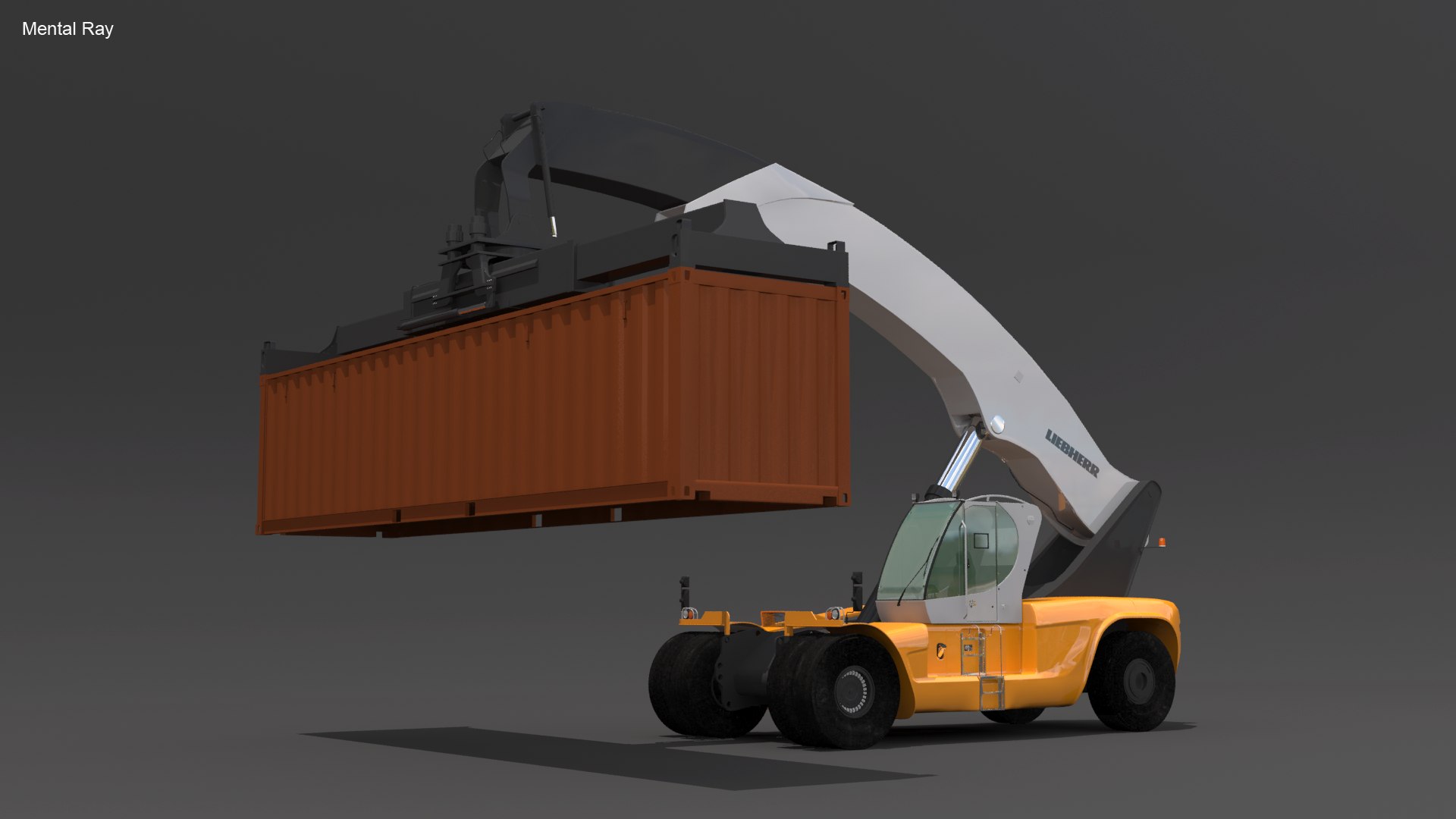 Liebherr Reachstacker Reach 3D Model - TurboSquid 1627295