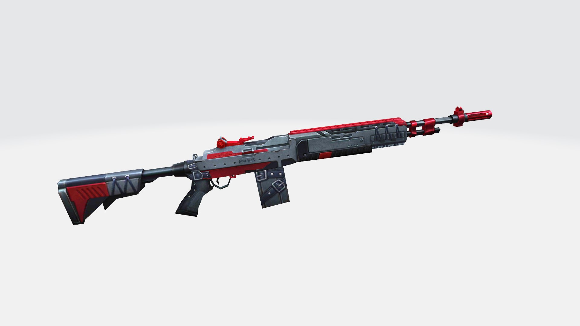 3D M14 Rifle Game Weapon 15x - TurboSquid 1837920