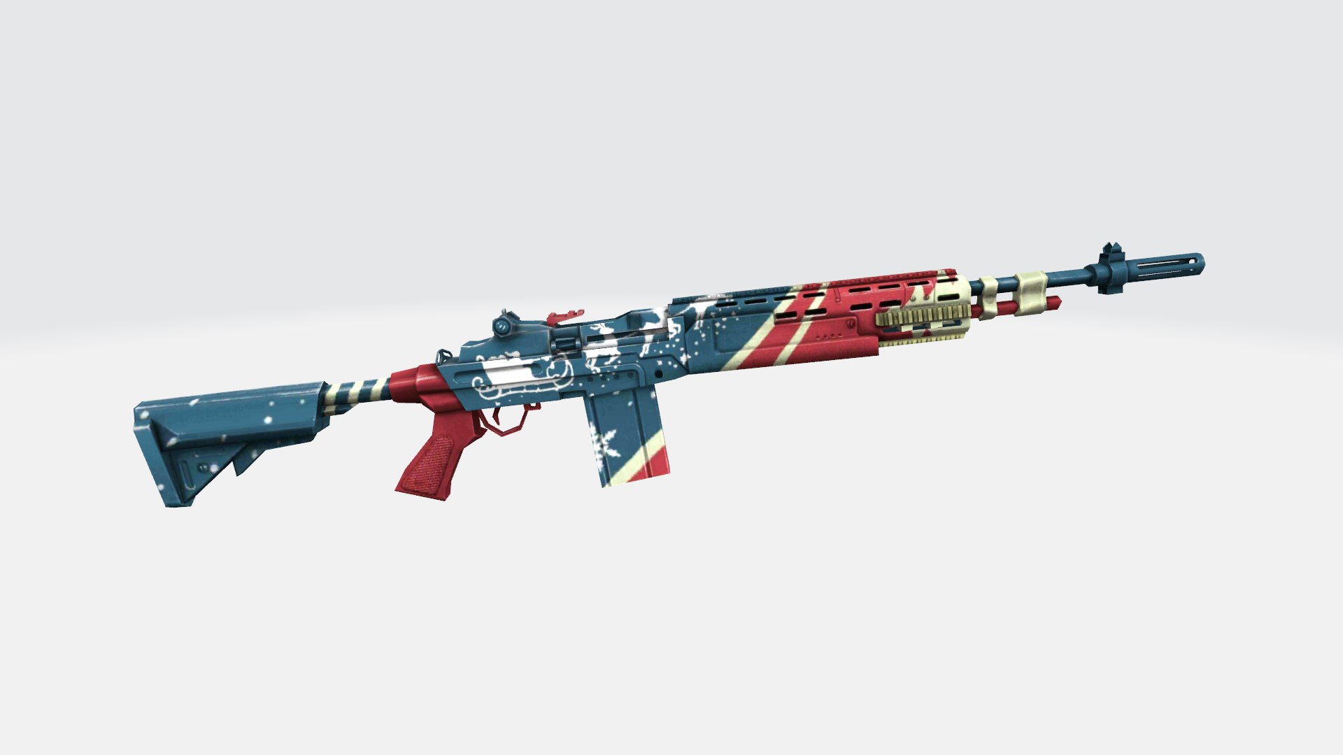 3D M14 Rifle Game Weapon 15x - TurboSquid 1837920