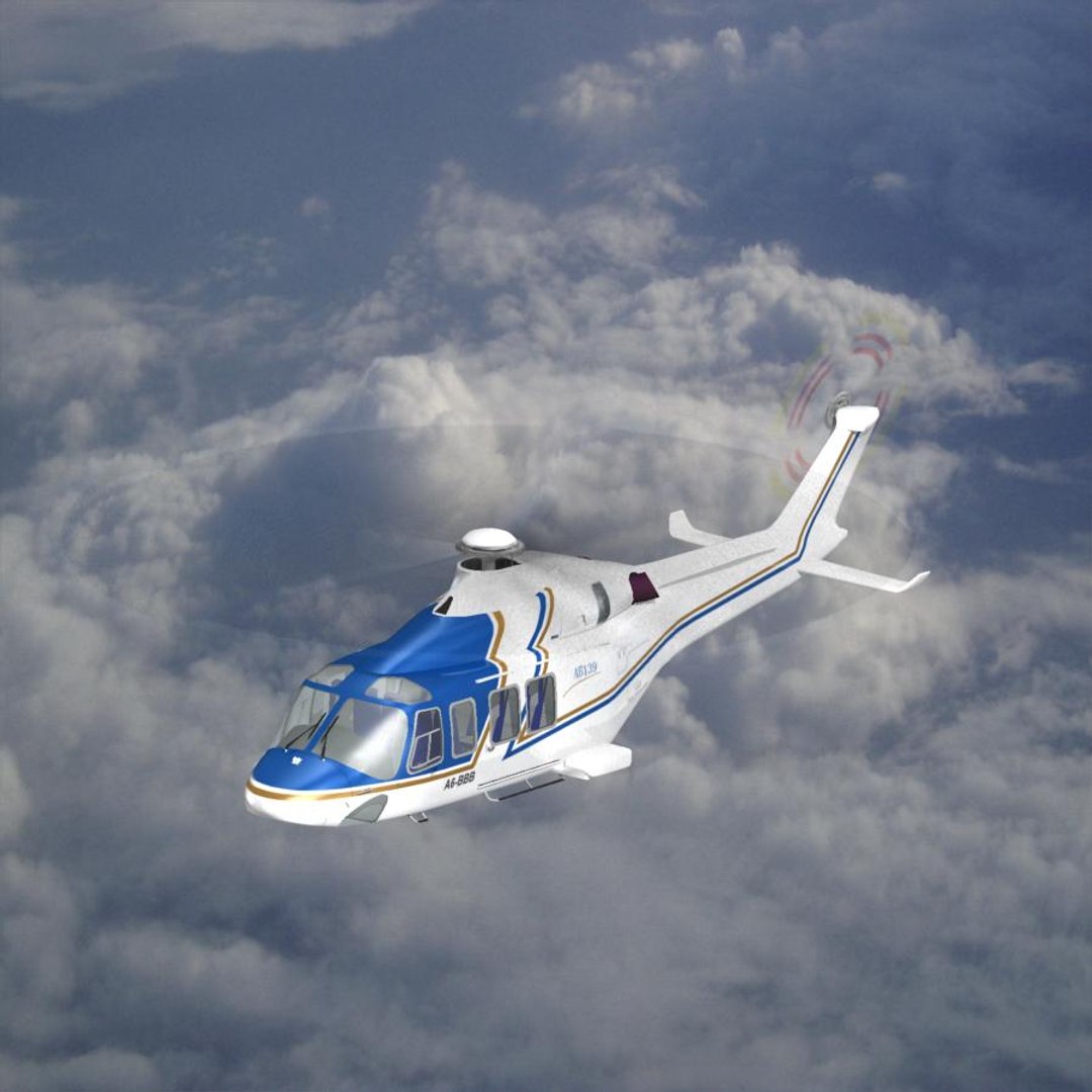 3ds Agusta Westland Aw-139 Royal